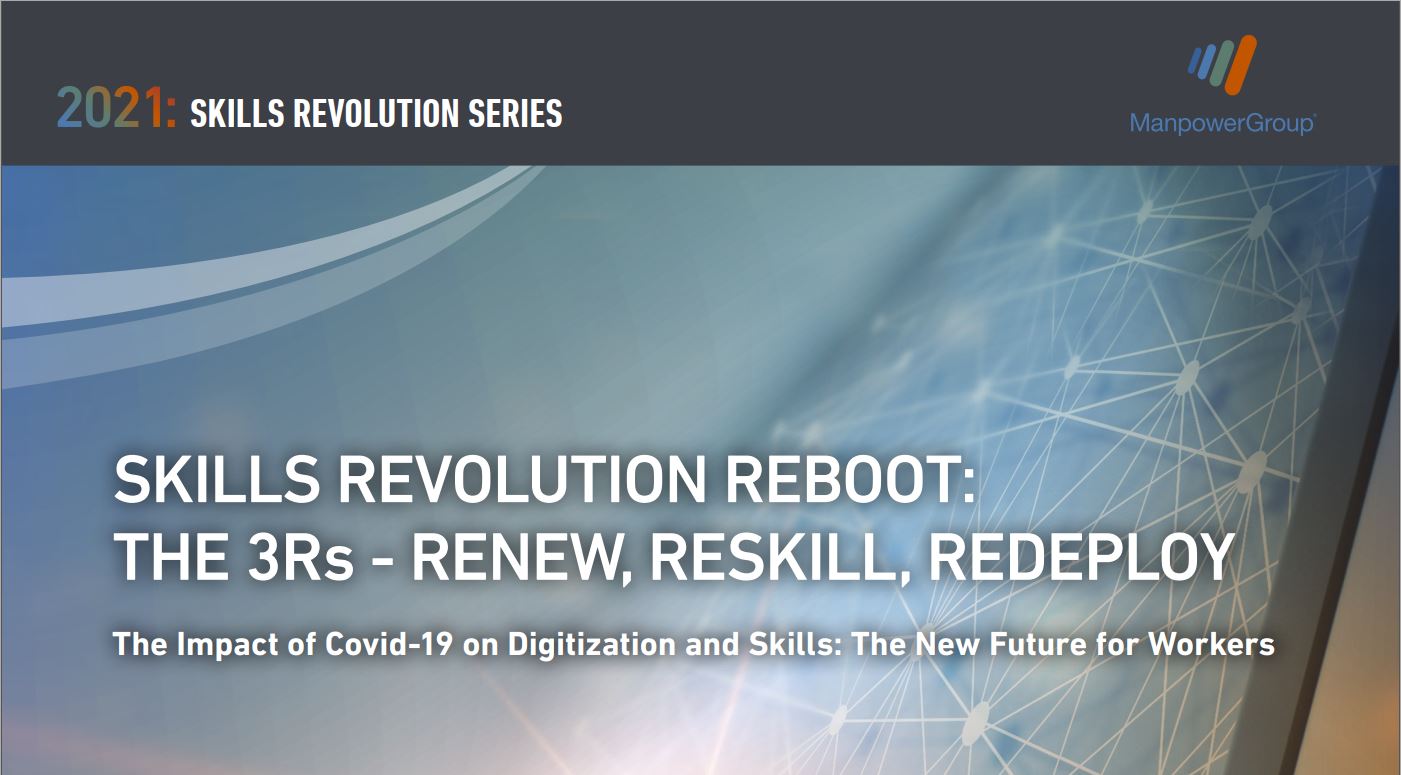 Skills Revolution Reboot: The Three R's-Renew, Reskill, Redeploy"